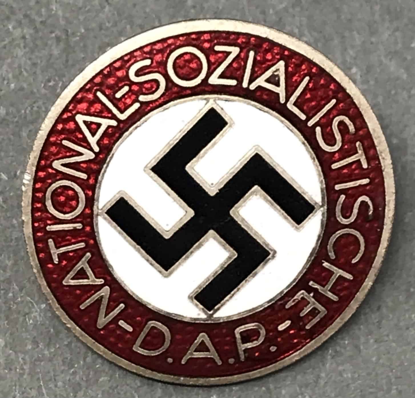 Authentic WWII Nazi Party Badge - Certified Collectible
