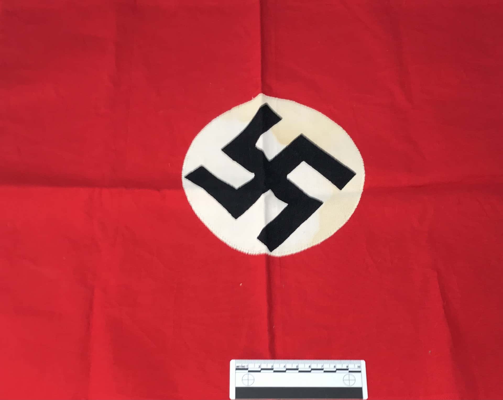 Original WWII German Nazi Flag Certified by Gettysburg